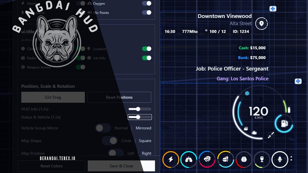 [PAID][ESX/QBOX/QBCORE/STANDALONE] - SIMPLE AND CLEAN HUD - FiveM ...