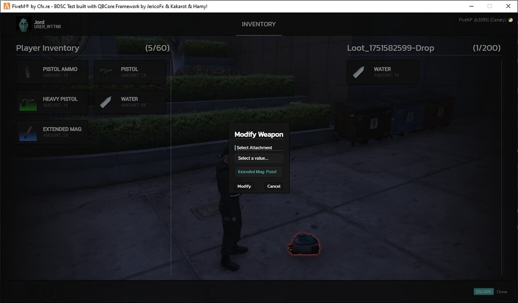 [STANDALONE] List Inventory – Clean UI, Containers, Weapon Support ...
