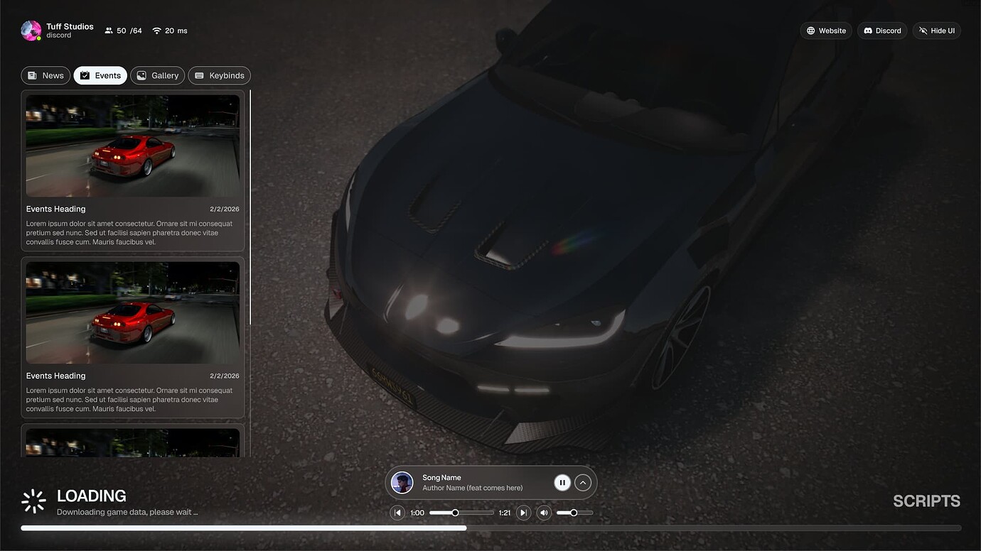 [Free] Tuff Loading Screen - FiveM Releases - Cfx.re Community