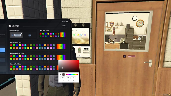 FRKN-DOORLOCK V2 | (Face Scanner , Clothing Scanner , Password , Camera ...