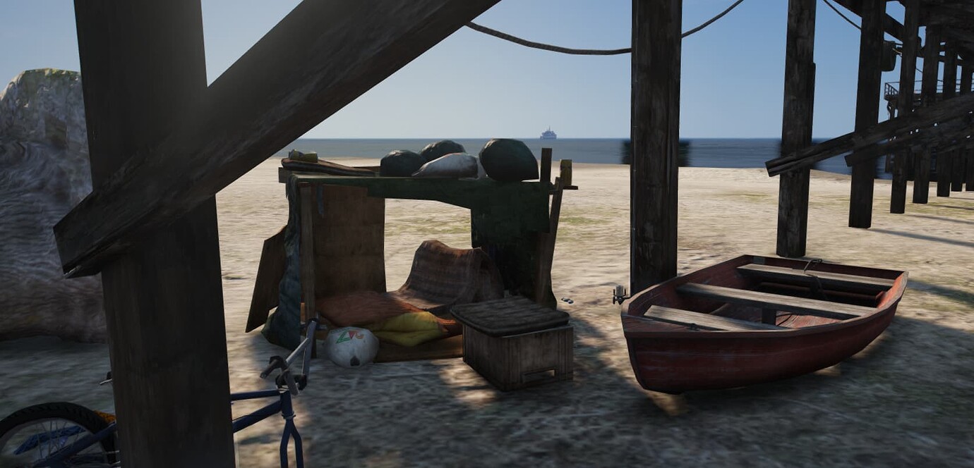 Paleto Pier Homeless Camp [FREE] [YMAP] - FiveM Releases - Cfx.re Community