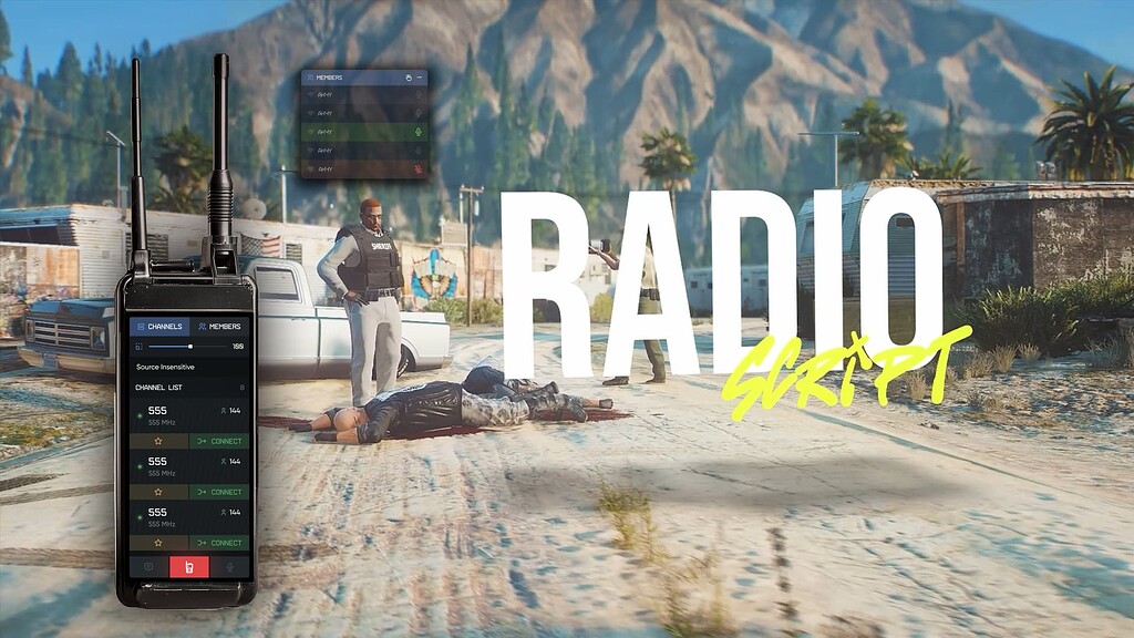 [QB/ESX] Advanced Radio & Chat, Create Channel - FiveM Releases - Cfx ...