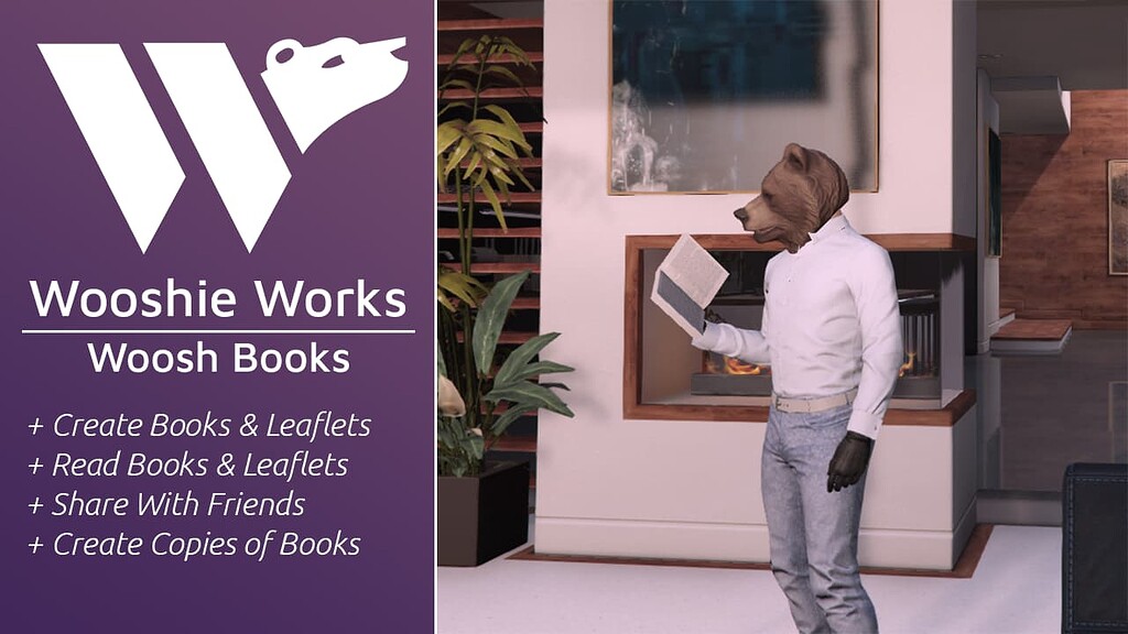 [PAID] Woosh Books - Share information immersively! (QB) - FiveM ...
