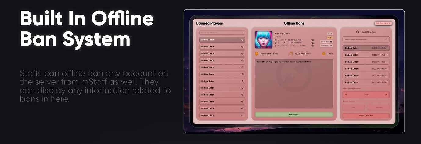 CodeM mStaff Remake | ESX - QB | ( Advanced Staff System ) - FiveM ...