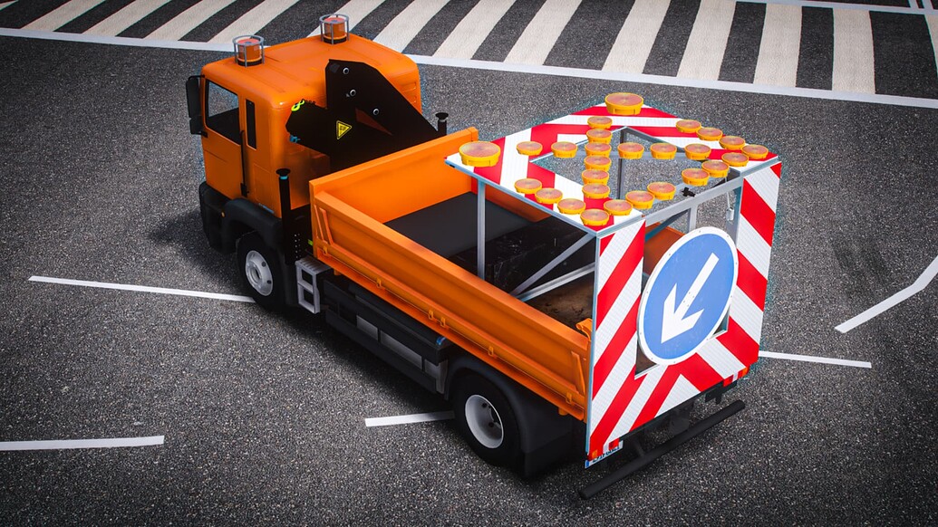 [ELS]MTL DOT with Warnboard - FiveM Releases - Cfx.re Community