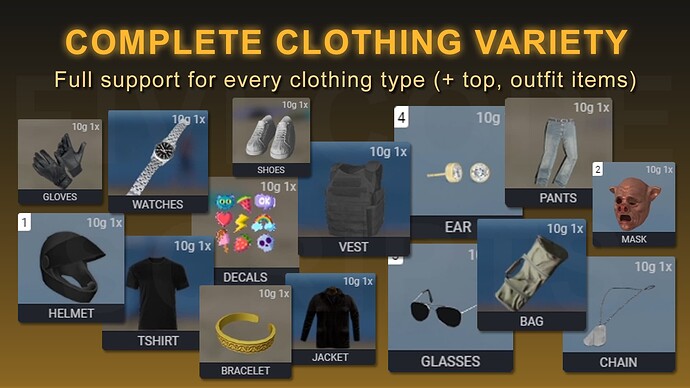[PAID][ESX/QB/QBOX] FiveM Clothing Menu Script - Clothing As Items - FiveM Releases - Cfx.re ...