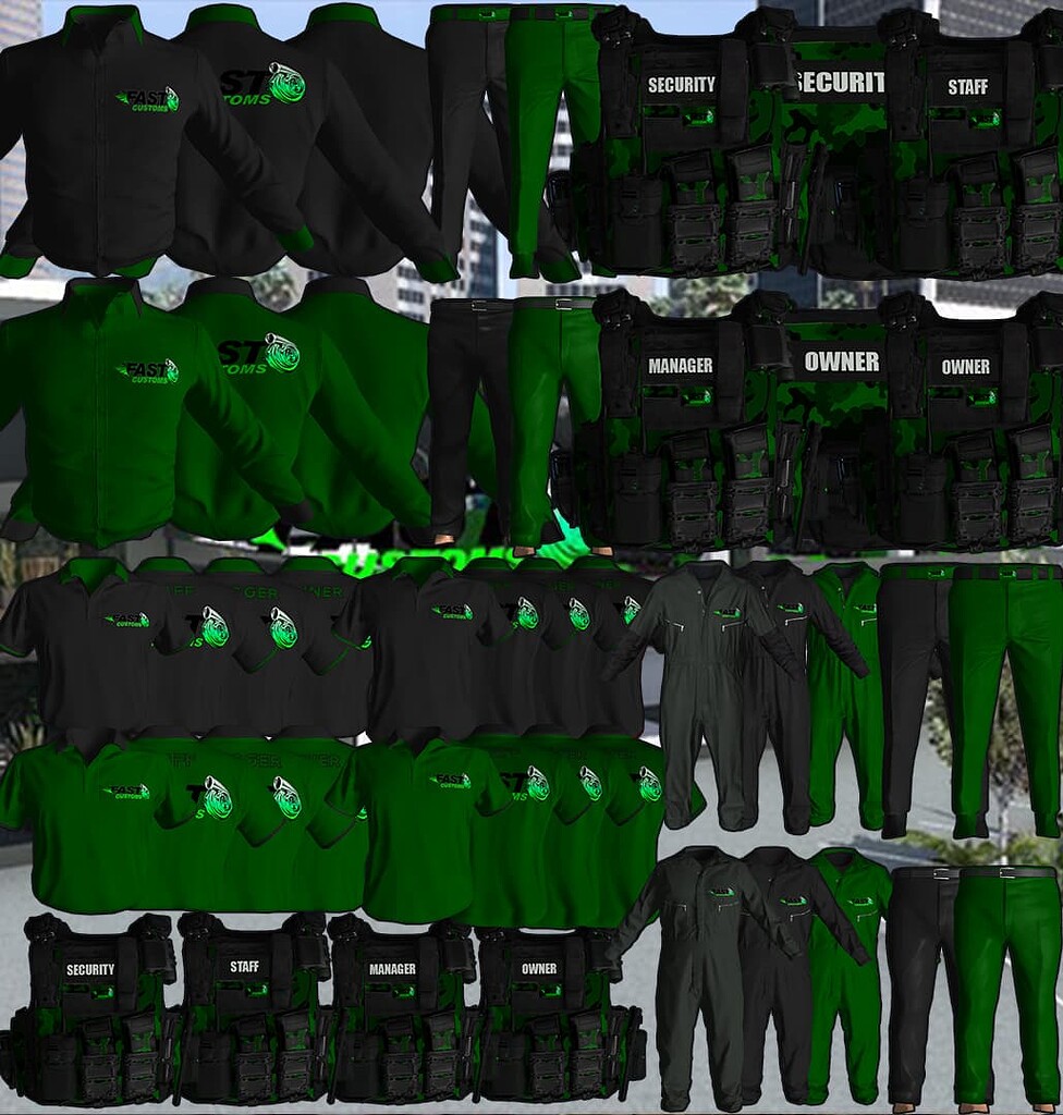 Fast Customs Working Bundle for Male and Female [Black Friday 35%OFF ...