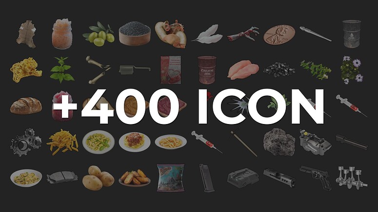 +400 Icon Pack for Roleplay/Survival Server - FiveM Releases - Cfx.re ...