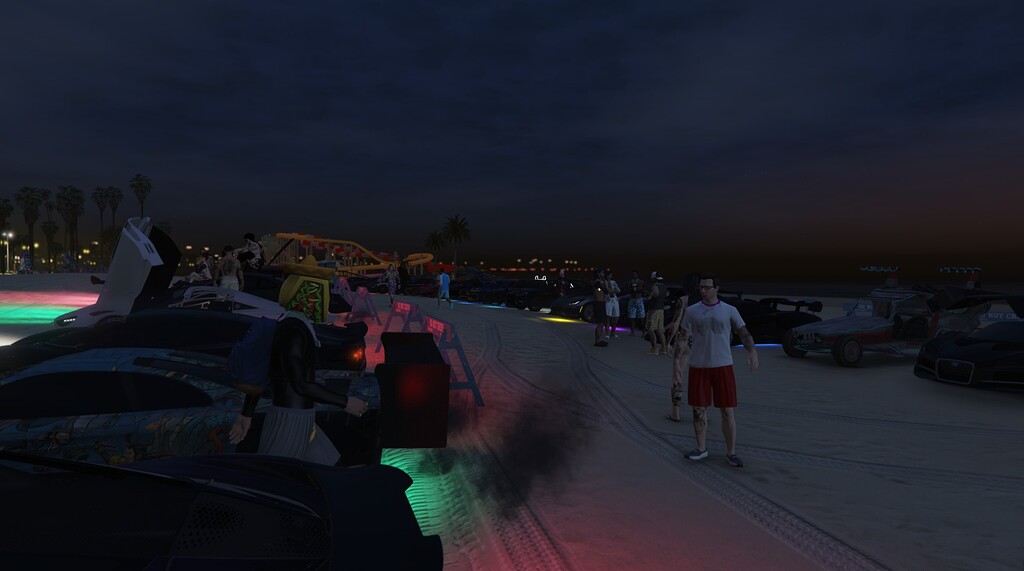Beach Car Show - Popcorn RP - FiveM Snapmatic - Cfx.re Community