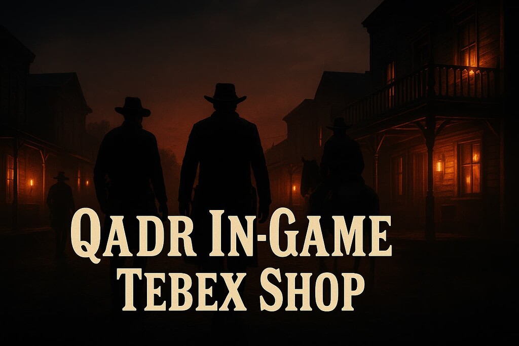 qadr_ingame_tebex_shop (for redemrp_reboot) - RedM Releases - Cfx.re ...