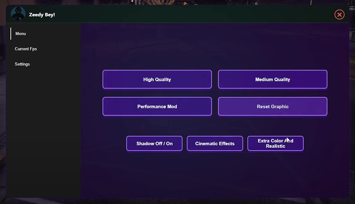 [PAİD] [STANDALONE] FPS MENU - FiveM Releases - Cfx.re Community