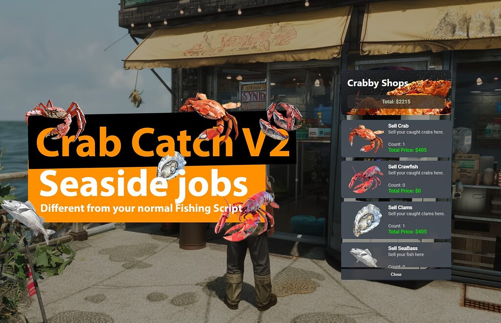 Crab Catch V2 - FiveM Releases - Cfx.re Community