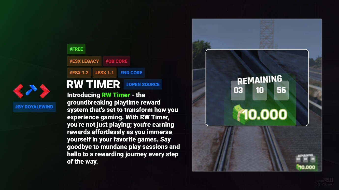 RW TIMER - FiveM Releases - Cfx.re Community