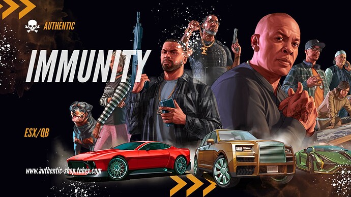 [PAID] [ESX/QB] - Immunity - FiveM Releases - Cfx.re Community