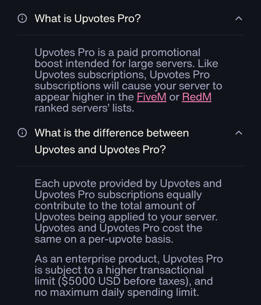Introducing Upvotes Pro - Cfx.re Announcements - Cfx.re Community
