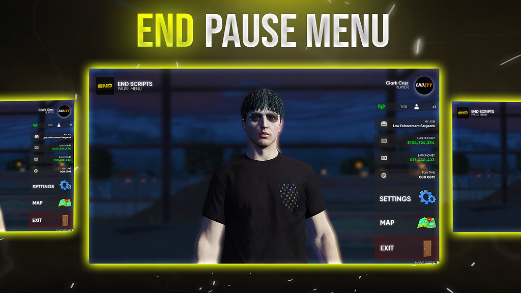 [PAID] END Pause Menu | ALL FRAMEWORK SUPPORTS” - FiveM Releases - Cfx ...