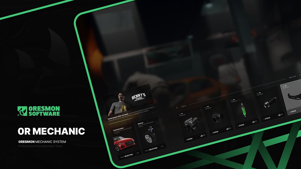 0R-Mechanic - Modern Mechanic Script - Page 3 - FiveM Releases - Cfx.re ...