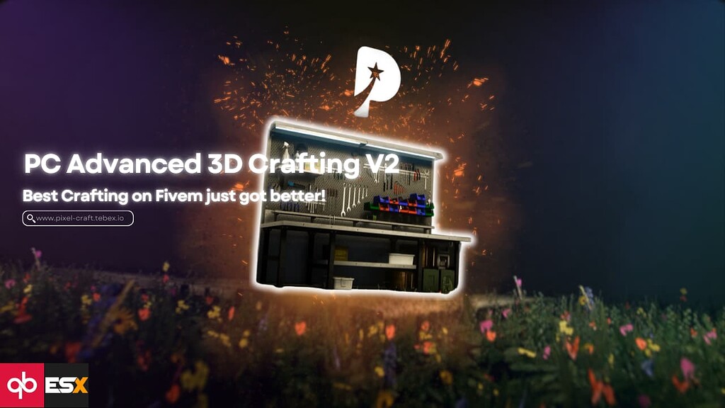PC 3D Crafting V2 | QB/ESX/QBOX - FiveM Releases - Cfx.re Community