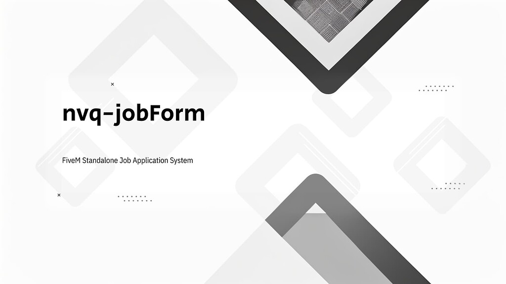 Advanced Job Form Application System | [STANDALONE] - FiveM Releases ...