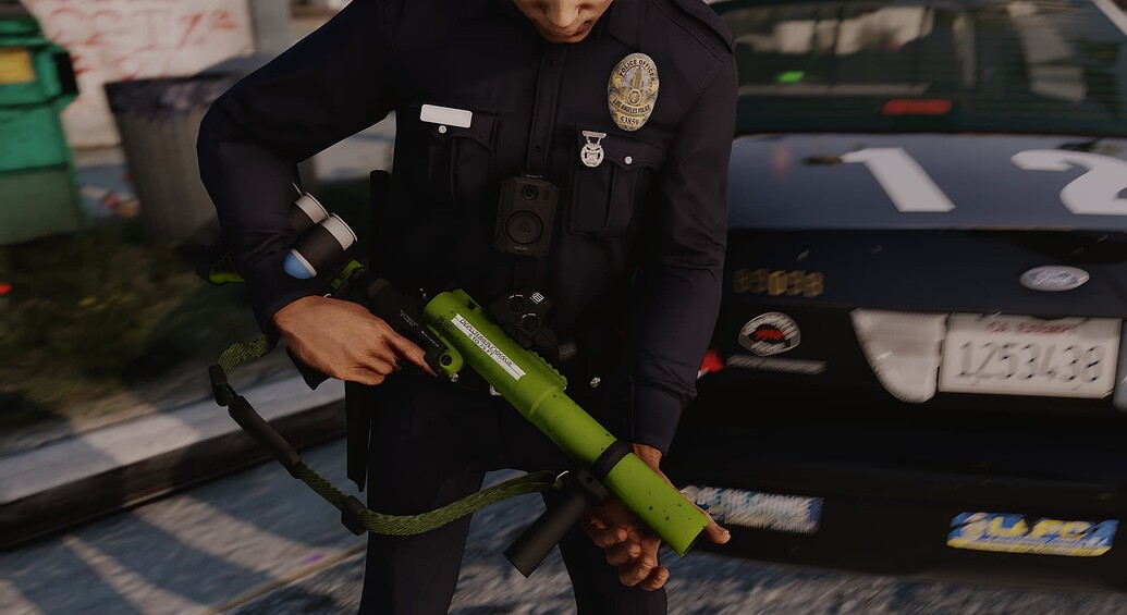LAPD 40MM LESS LETHAL LAUNCHER V - 2.0 by El3ttric Models - FiveM ...