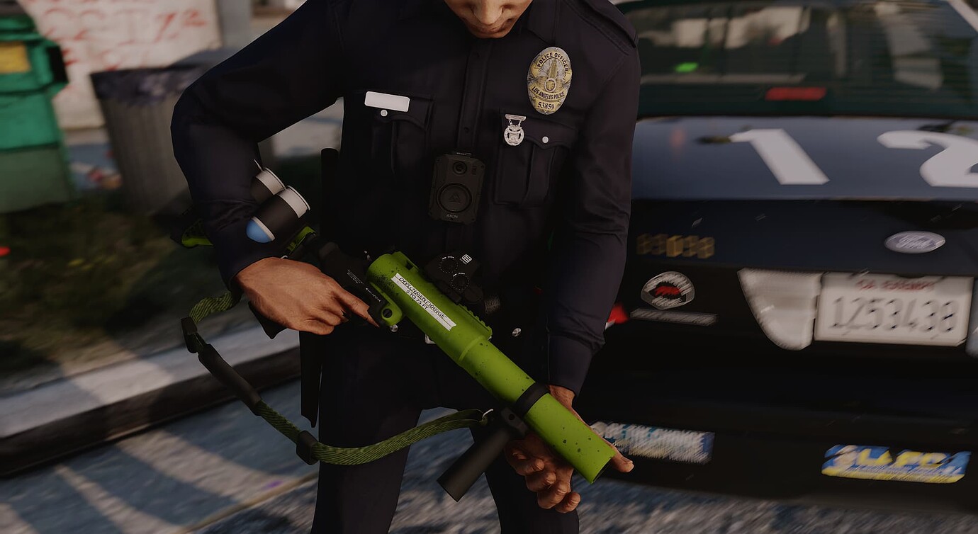 LAPD 40MM LESS LETHAL LAUNCHER V - 2.0 by El3ttric Models - FiveM ...