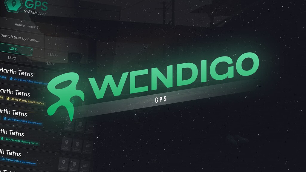 [PAID] Wendigo GPS - FiveM Releases - Cfx.re Community