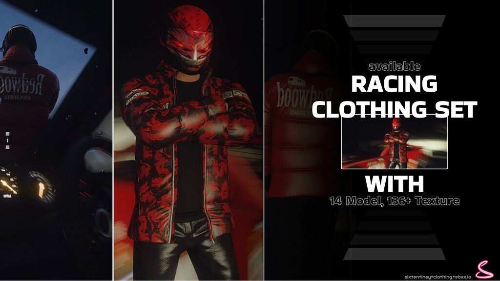 Racing Suits Helmet-Jacket [OS][35%off] - FiveM Releases - Cfx.re Community