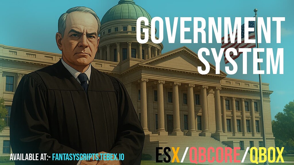 Advanced Government System - FiveM Releases - Cfx.re Community