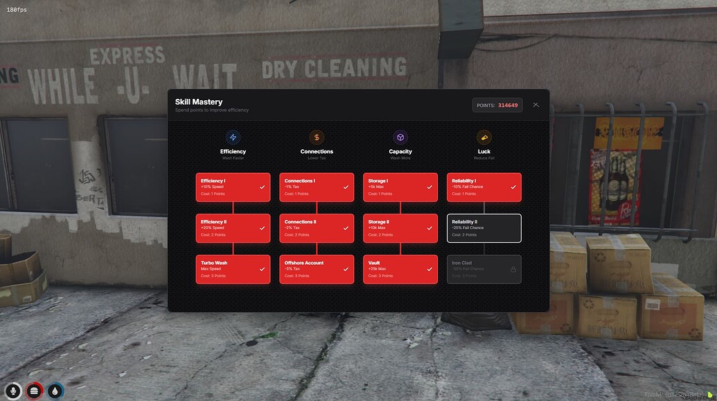 [PAID] AP5-MoneyWash | Money Washing Script Red Theme | [QBCore / ESX ...