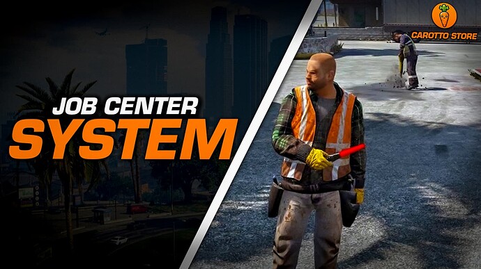[ESX/QB-CORE] Job Center System - [OX] - Releases - Cfx.re Community