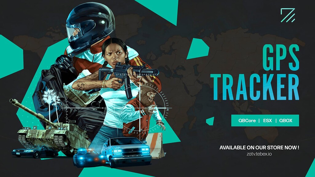 [ZaT-SCRIPTS][QBCore/ESX] GPS TRACKER - FiveM Releases - Cfx.re Community