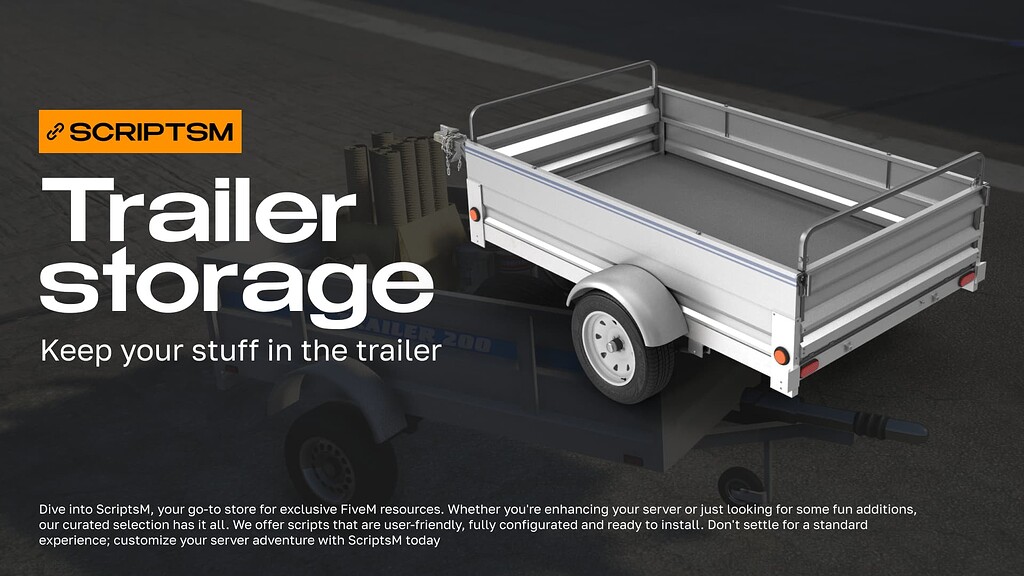 TRAILER STORAGE - See how trailer is filled up ingame - FiveM Releases - Cfx.re Community
