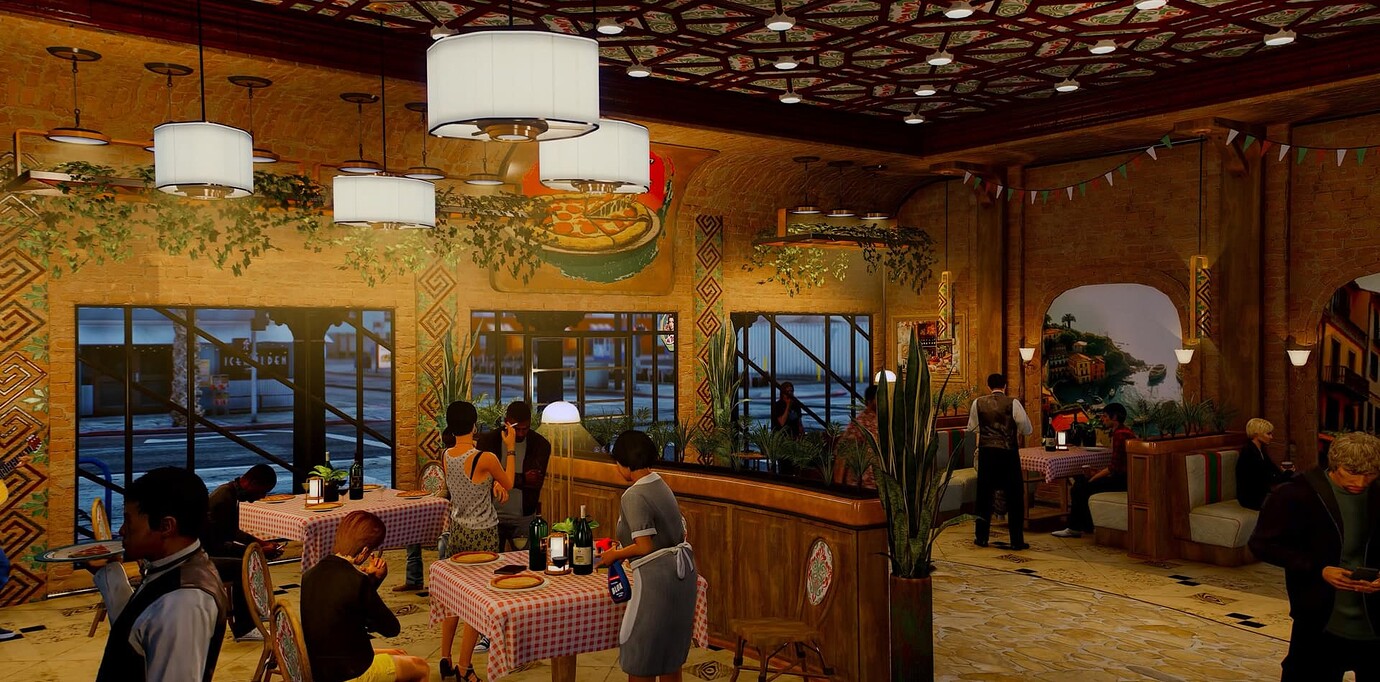 Al Dente's Restaurant & Compound RP Interior - FiveM Releases - Cfx.re ...