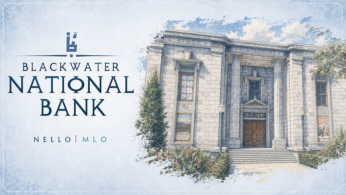 [MLO] Blackwater National Bank - RedM Releases - Cfx.re Community