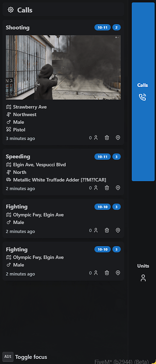 Dispatch System (Police, EMS, etc) - tk_dispatch - FiveM Search