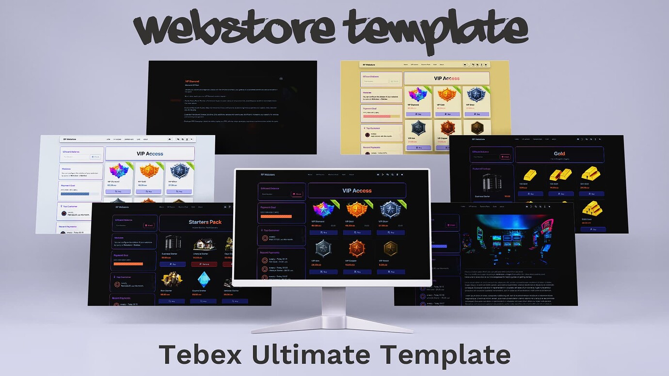 [FRVGS] RP Tebex Template - FiveM Releases - Cfx.re Community