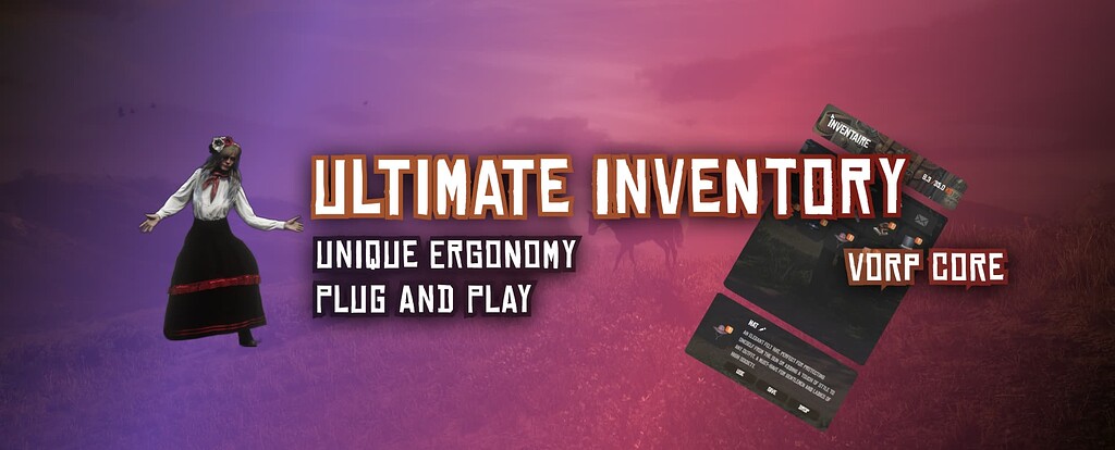 👜 Ultimate Inventory Script [VORP] - RedM Releases - Cfx.re Community
