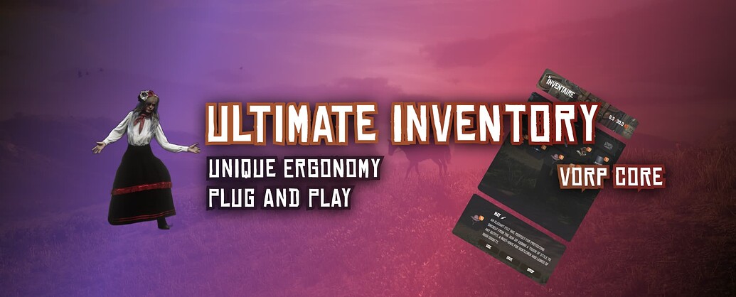 👜 Ultimate Inventory Script [VORP] - RedM Releases - Cfx.re Community