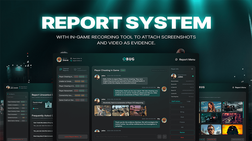 0BugScripts Report System - Record, Screenshot and Discord Integration ...