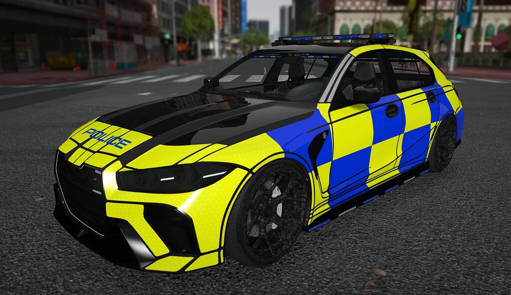 Sentinel Max Hatchback UK Police - Non Els / Els - FiveM Releases - Cfx ...