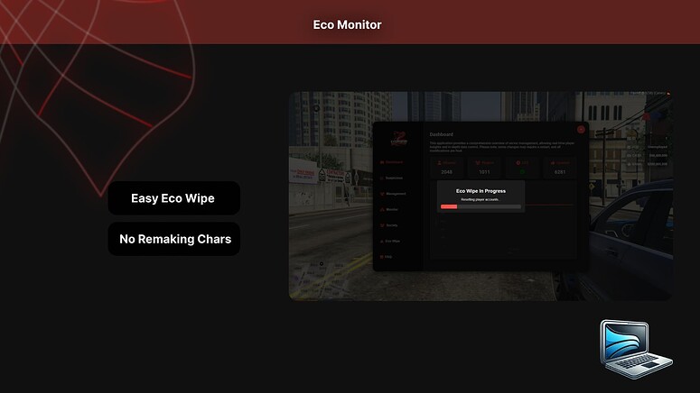 [ESX/QB][PAID] 🚨 Eco Monitor | Real Time Player Monitoring & Server ...