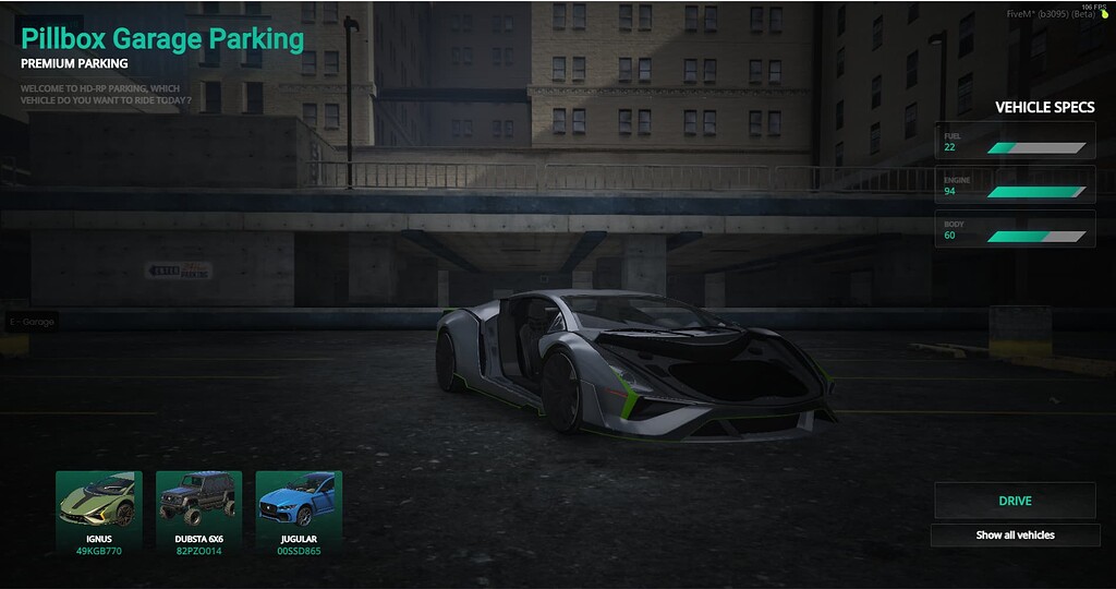 [QBCore] HD-Garages - FiveM Releases - Cfx.re Community