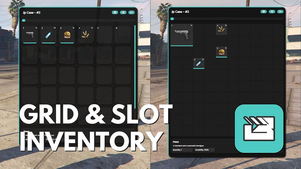 [FREE] [STANDALONE] Grid & Slot Based Inventory **ALPHA** - FiveM Releases - Cfx.re Community