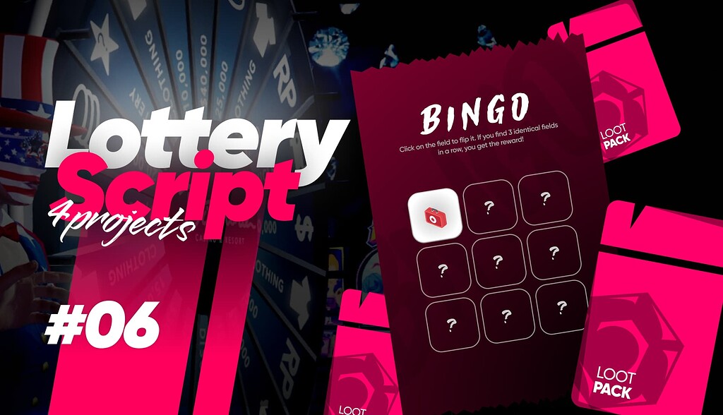 [QB/ESX] Lootpack & Bingo Minigames - FiveM Releases - Cfx.re Community