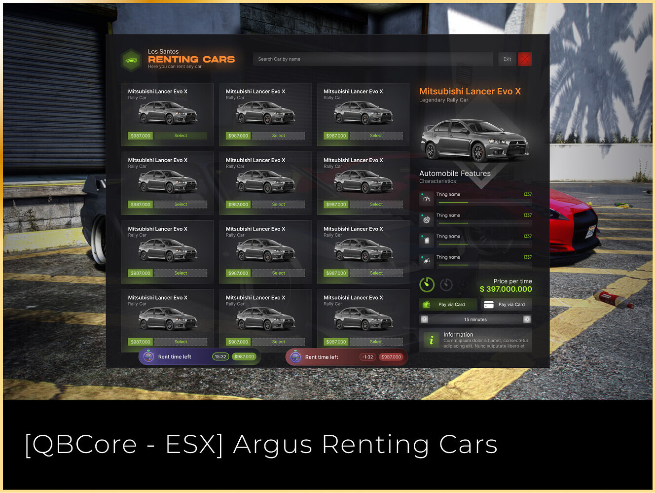 [FREE] ES-HUD | Modern FiveM Status HUD System [QBCore/ESX] - FiveM ...
