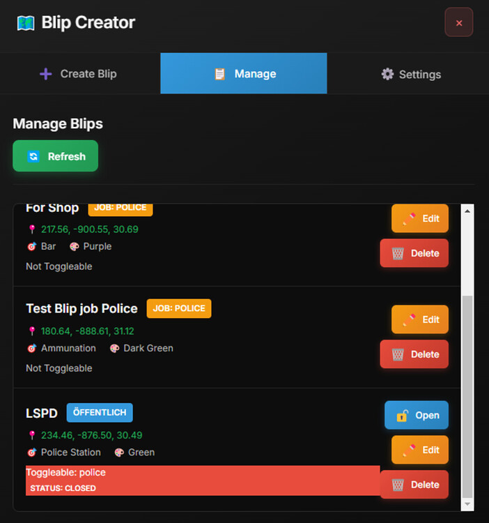 [ESX/QBCore] MG_Blipcreaor Advanced Blip Menu - FiveM Releases - Cfx.re ...