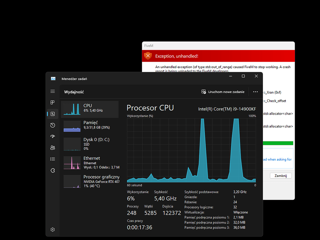 How can i fix 100% usage CPU after running fivem? - FiveM Discussion ...