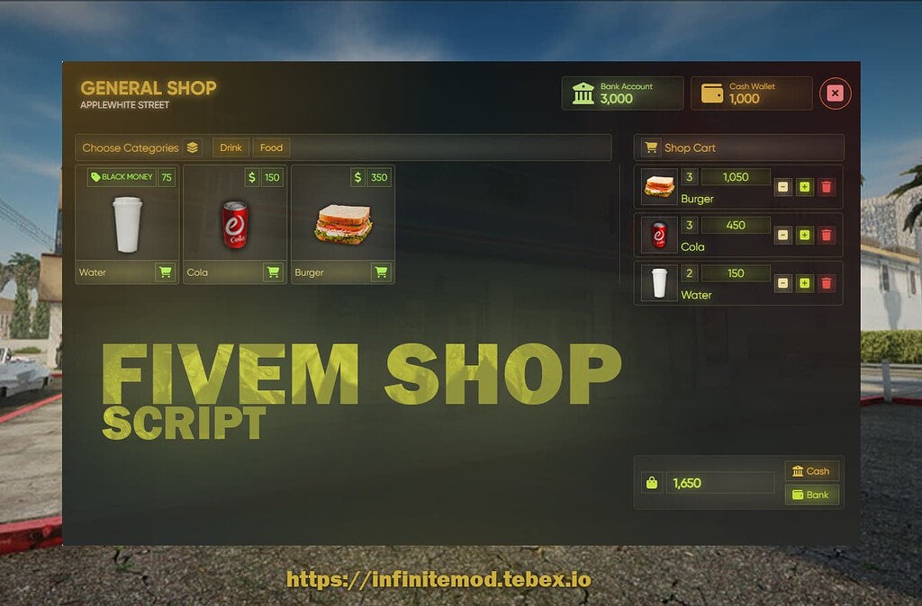 [PAID] Shop Script [ESX,QBCORE,QBOX] - FiveM Releases - Cfx.re Community