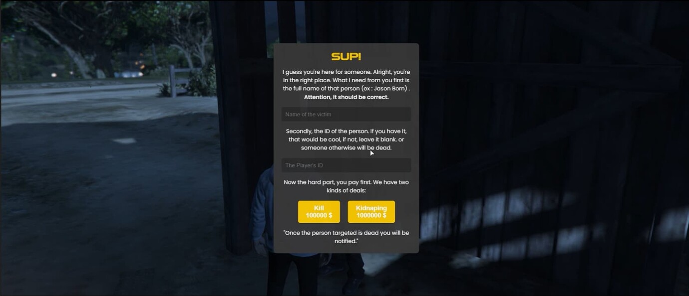 SAS-SC || QB-HITMAN "Keep your hands clean" [Fivem] - FiveM Releases ...