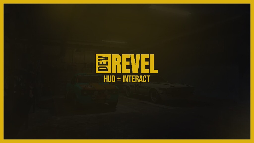[paid][standalone] revel hud + interact - FiveM Releases - Cfx.re Community